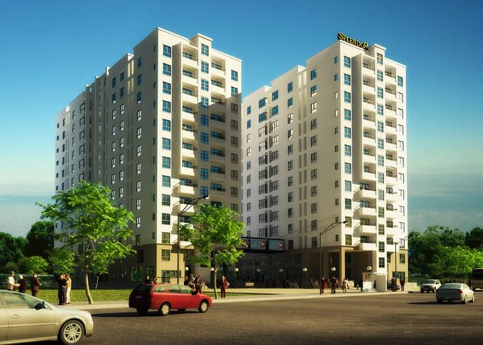 Căn hộ chung cư The Splendor diện tích bao nhiêu m2?