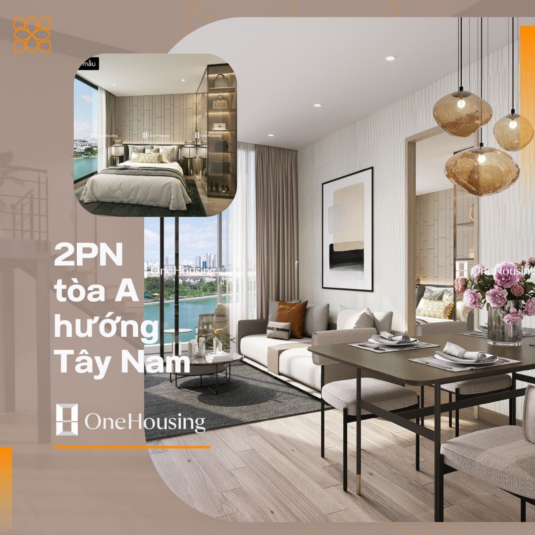 Căn 2PN tòa A - Masteri West Heights hướng Tây Nam giá bao nhiêu 1m2?