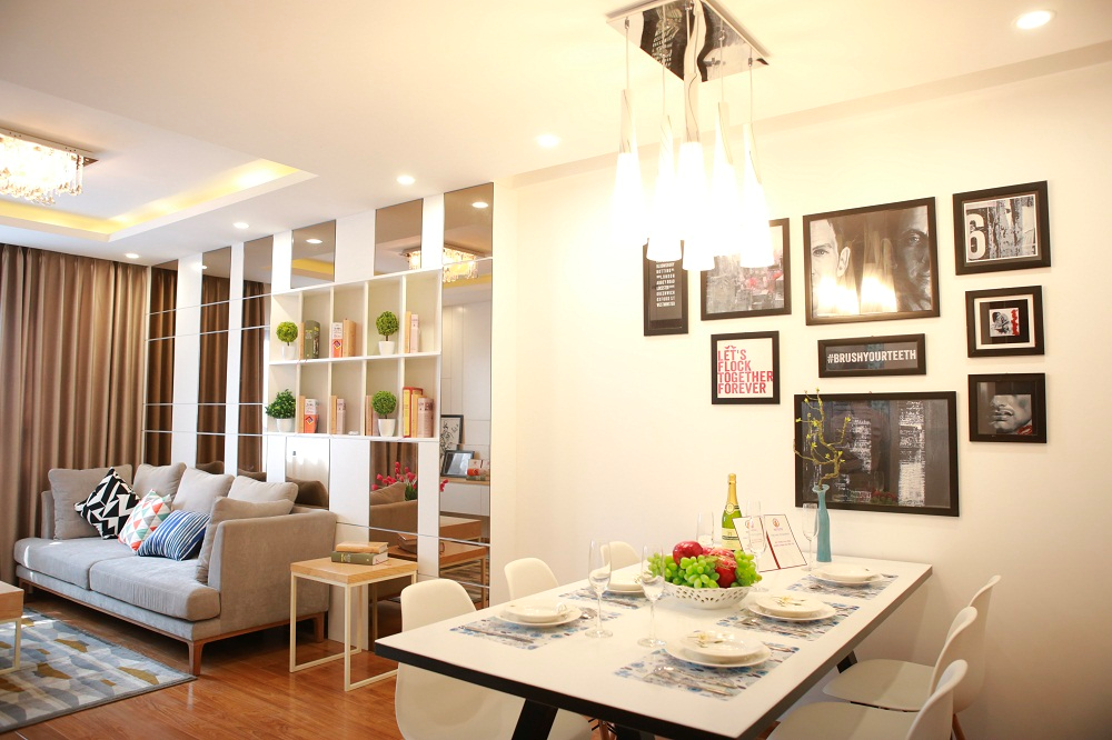 Căn 2PN, 3PN ở chung cư Học Viện Quốc Phòng Quận Tây Hồ có diện tích ...