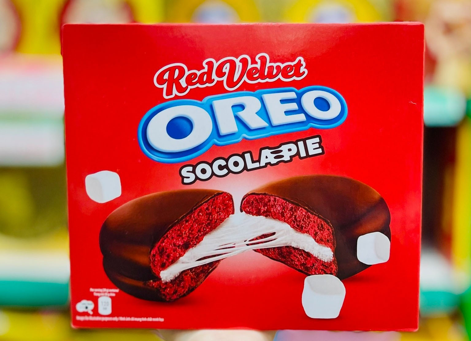 1 thùng bánh OREO socola-pie RED VELVET 336g có bao nhiêu hộp?