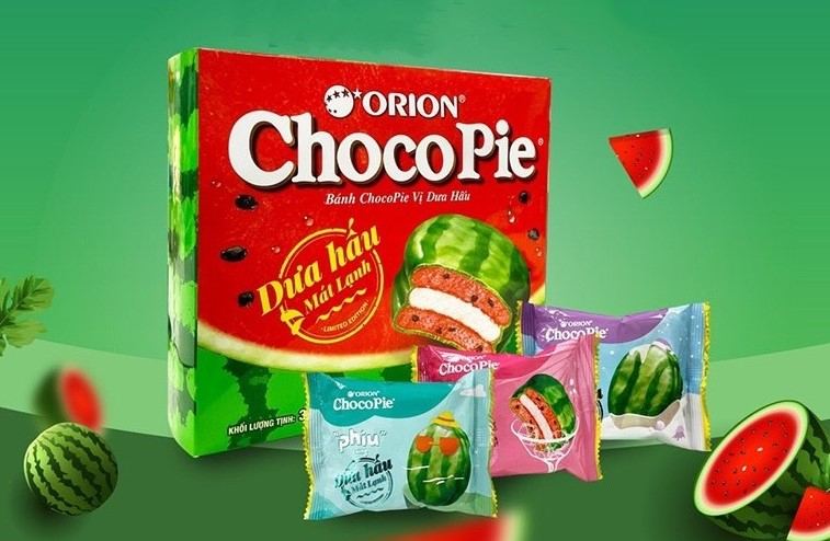 ChocoPie dưa hấu bao nhiêu calo? Cùng tìm hiểu chi tiết thành phần dinh ...