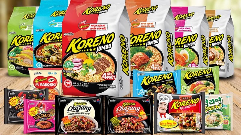 Mì Koreno vị nào ngon nhất?
