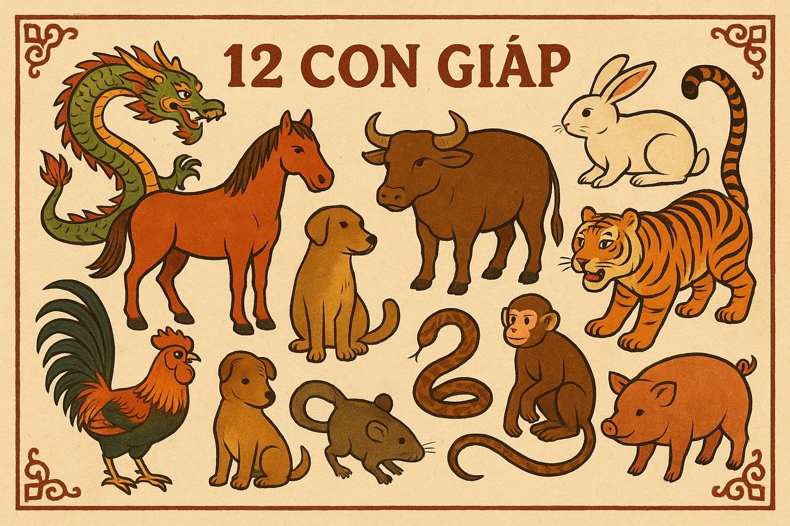 Tử vi 12 con giáp hôm nay 27/08/2025: Tuổi Tuất gặp nhiều vận may