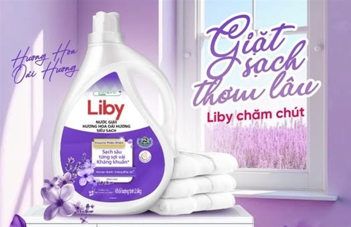 1 thùng nước giặt LIBY siêu sạch hương hoa oải hương chai 2.6kg được bán với giá thế nào?