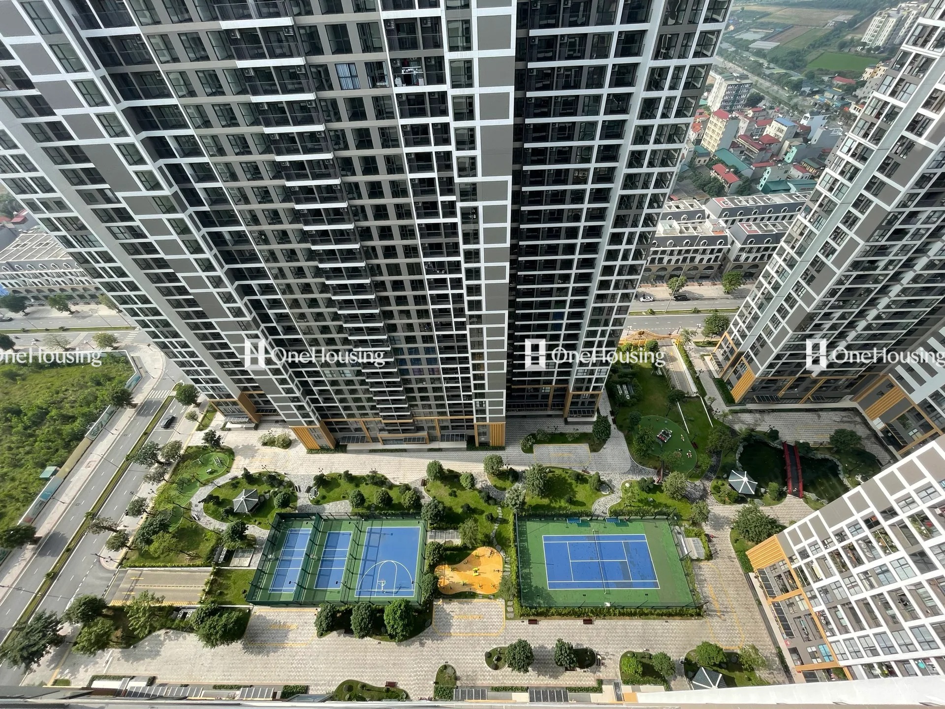 Căn 1PN tòa R1.05 The Zenpark – Vinhomes Ocean Park Gia Lâm 45.4m2 có ...