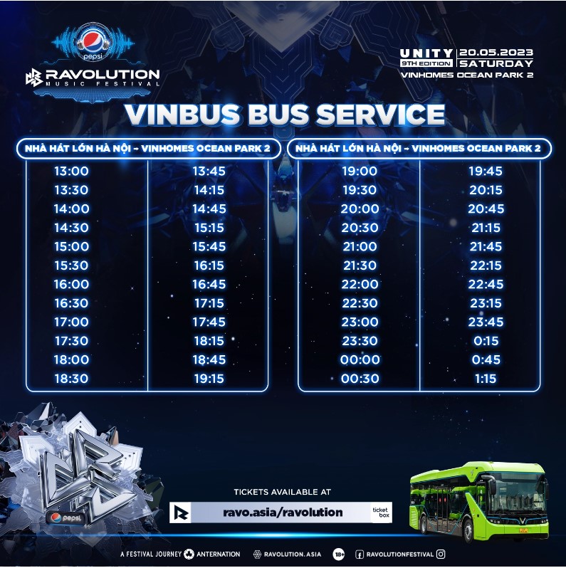 Ravolution Music Festival tại Vinhomes Ocean Park 2