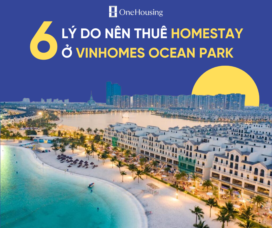 6 lý do nên thuê homestay ở Vinhomes Ocean Park 1 để nghỉ ngơi cuối tuần